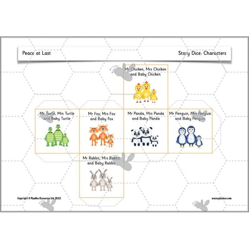 Peace at Last Activities KS1 Year 1 English lessons | PlanBee