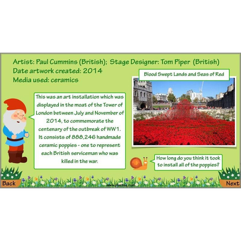 Plant Art Lessons Year 3 & Year 4 PlanBee Art scheme of work