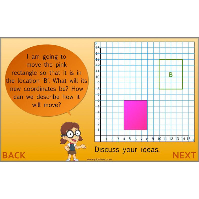 Position and Direction Year 4 Maths Lessons | PlanBee