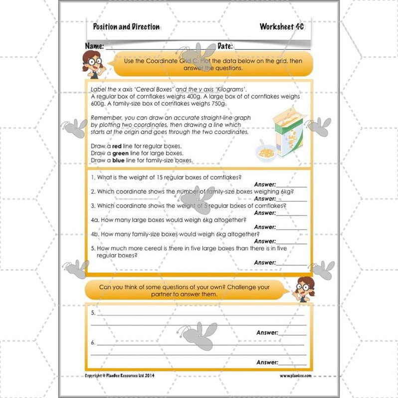 Position and Direction Year 4 Maths Lessons | PlanBee