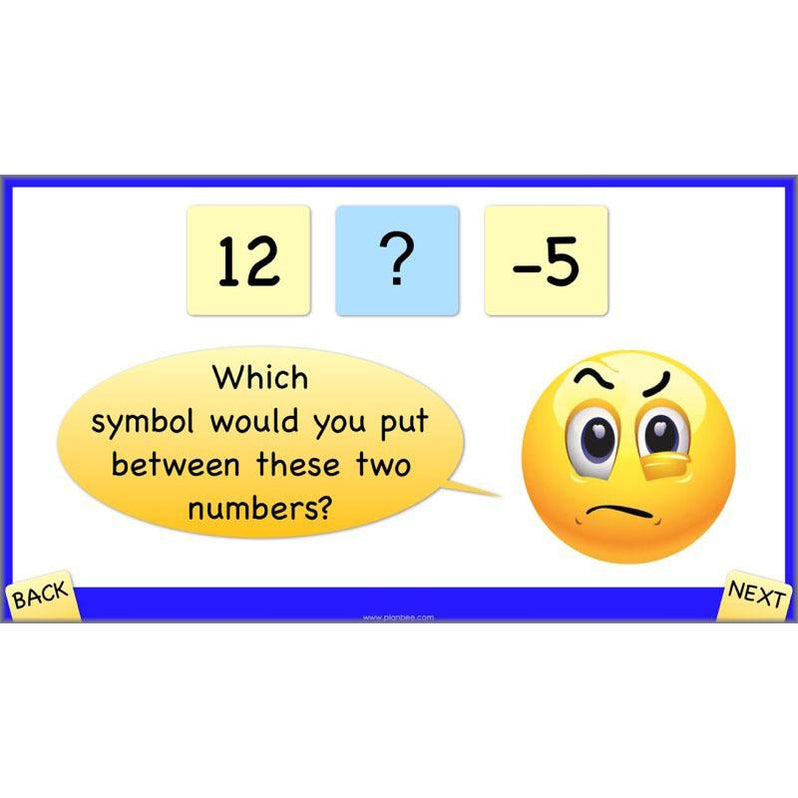 Positive And Negative Numbers Year 5 Maths Pack By Planbee