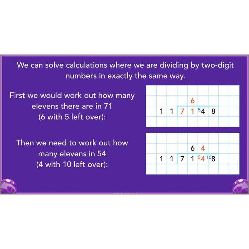 Year 6 Multiplication & Division Lesson Pack by PlanBee