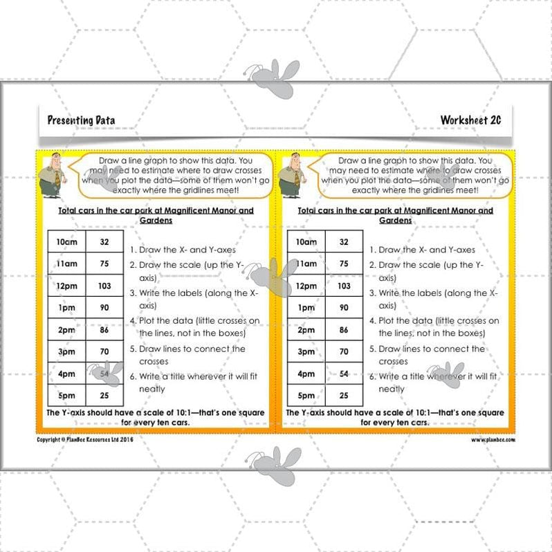 Presenting Data Year 4 Statistics Lessons by PlanBee