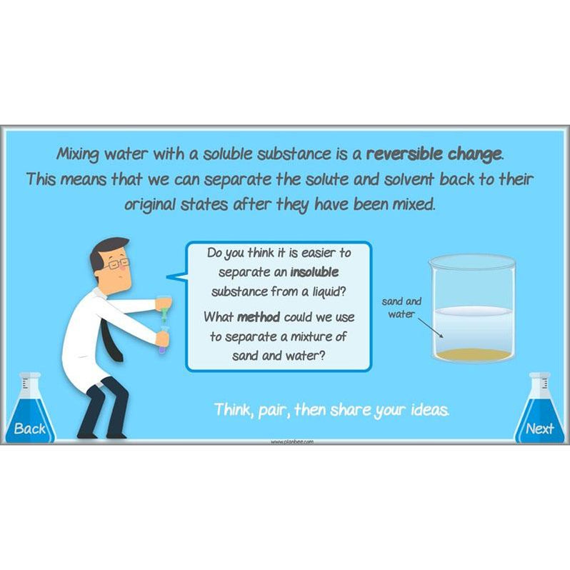 Properties and Changes of Materials Year 5 Resources — PlanBee