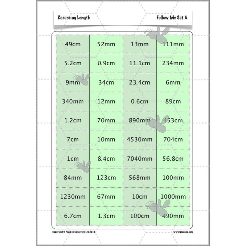 Recording Length - Measurement Maths Lessons for Year 4 — PlanBee