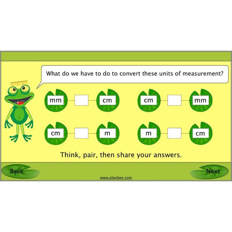 Recording Length - Measurement Maths Lessons for Year 4 — PlanBee