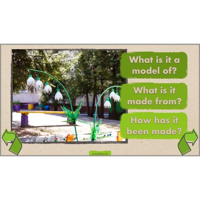 Downloadable Recycling Art Lessons for KS2 by PlanBee
