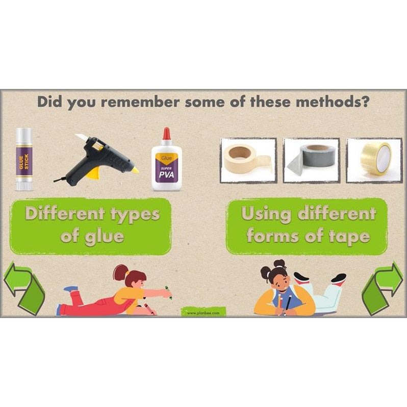 Downloadable Recycling Art Lessons for KS2 by PlanBee