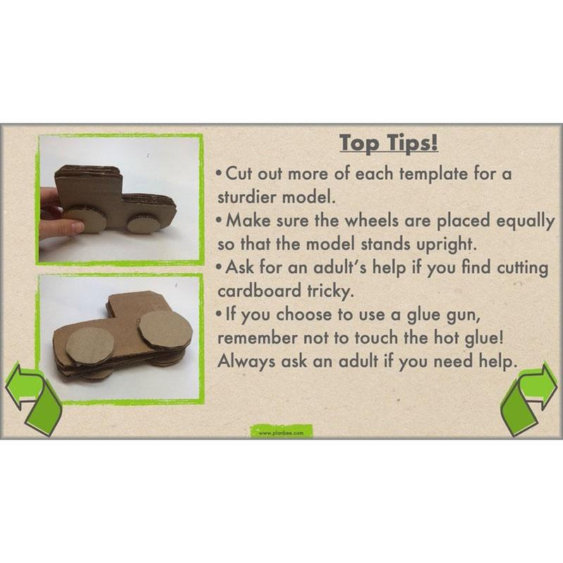 Downloadable Recycling Art Lessons for KS2 by PlanBee