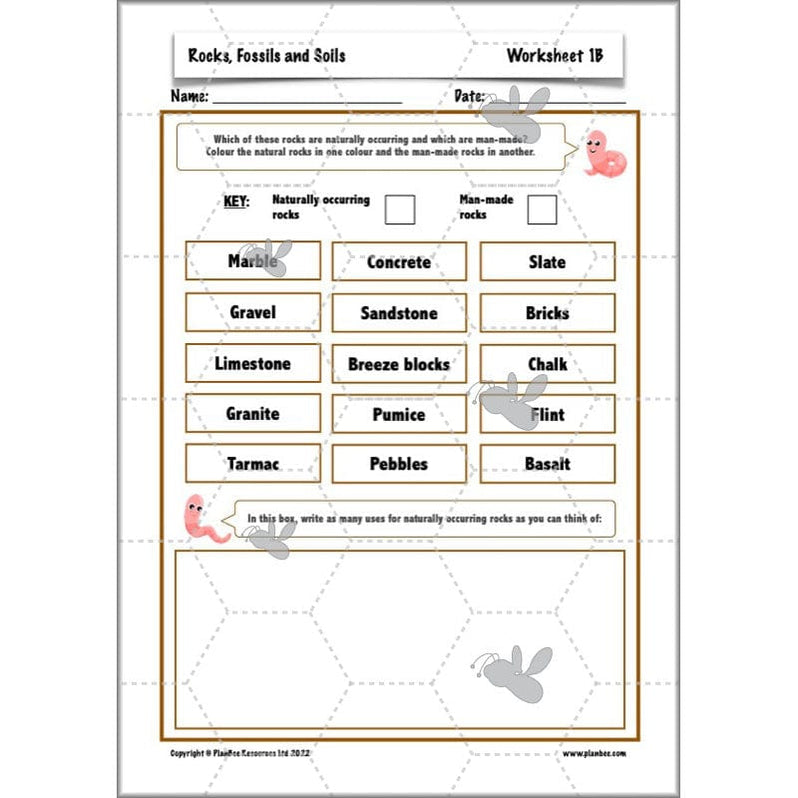 Year 3 Rocks, Fossils and Soils | PlanBee Science Planning