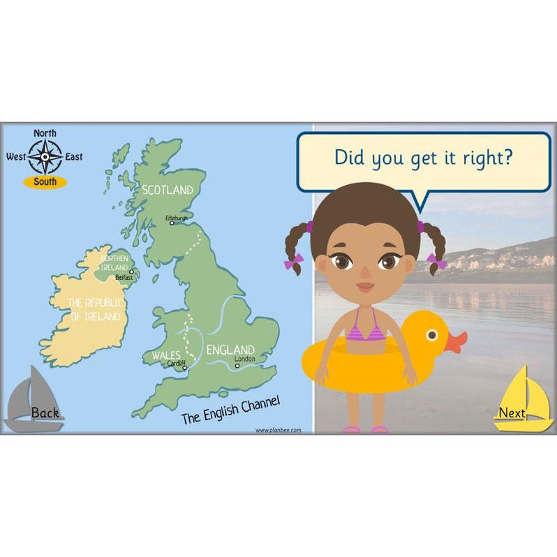At The Seaside KS1 Geography Lessons by PlanBee