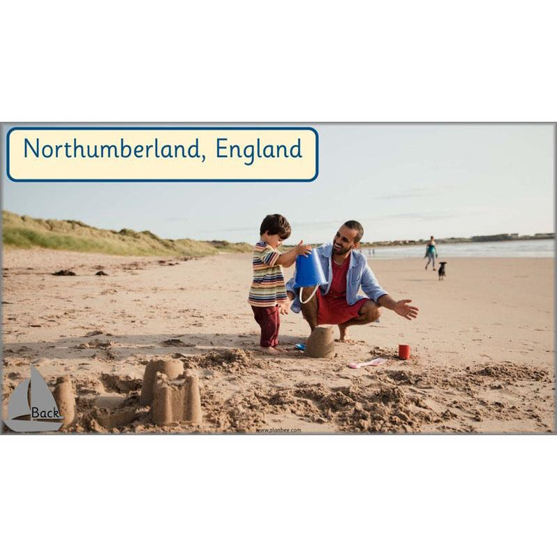 At The Seaside KS1 Geography Lessons by PlanBee