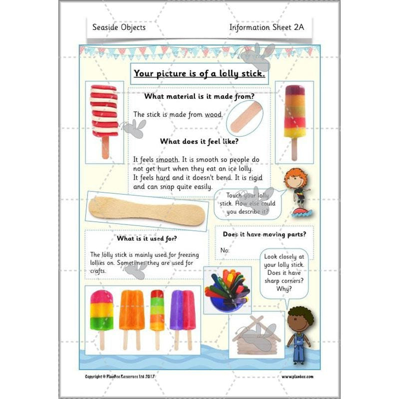 Year 1 Science Materials and their Properties by PlanBee