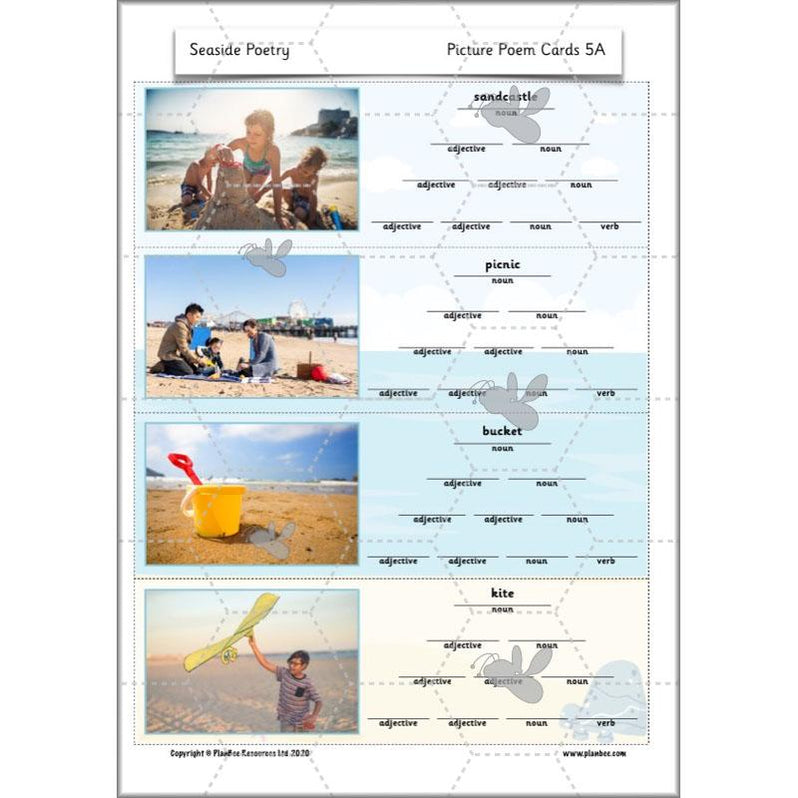 Seaside Poetry KS1 | Year 1/2 English Lessons | PlanBee