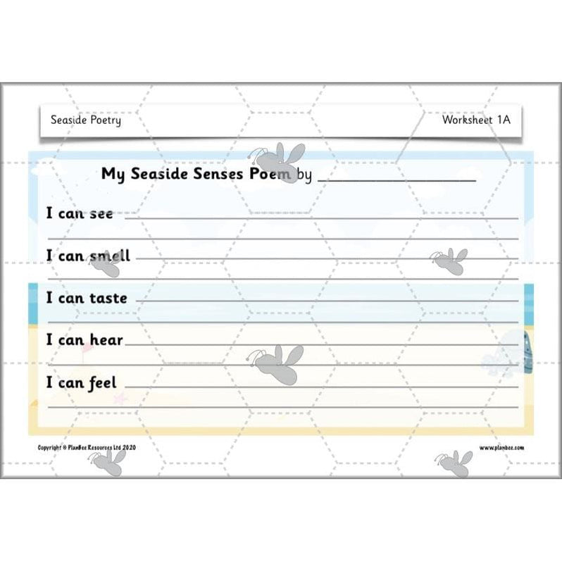 Seaside Poetry KS1 | Year 1/2 English Lessons | PlanBee