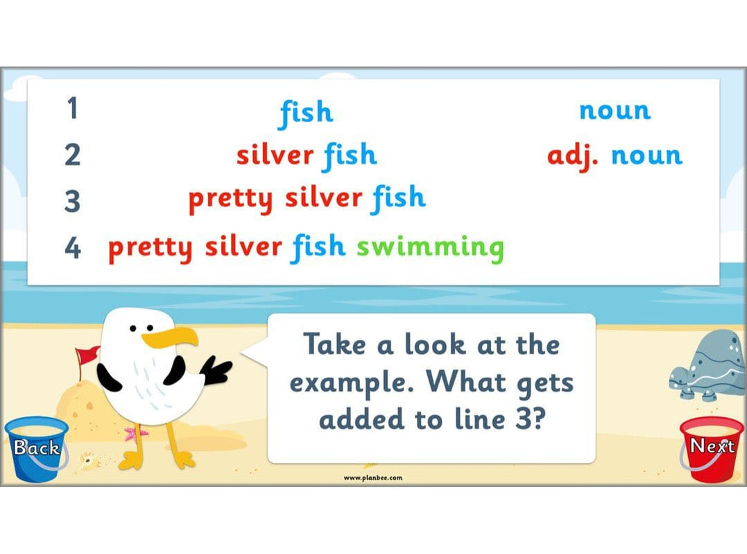 Seaside Poetry KS1 | Year 1/2 English Lessons | PlanBee