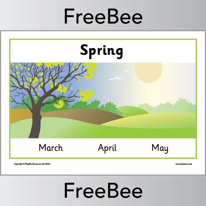 FREE Season Pictures Pack by PlanBee