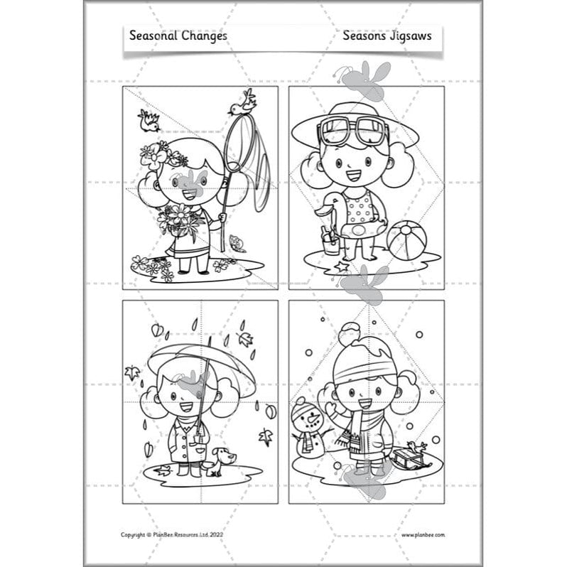 Seasonal Changes Year 1 Resources & Lesson Plans for KS1 — PlanBee