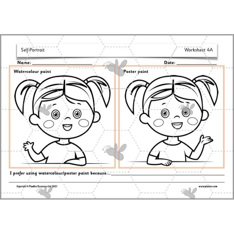 Self-Portraits KS1 Art Lessons - PlanBee