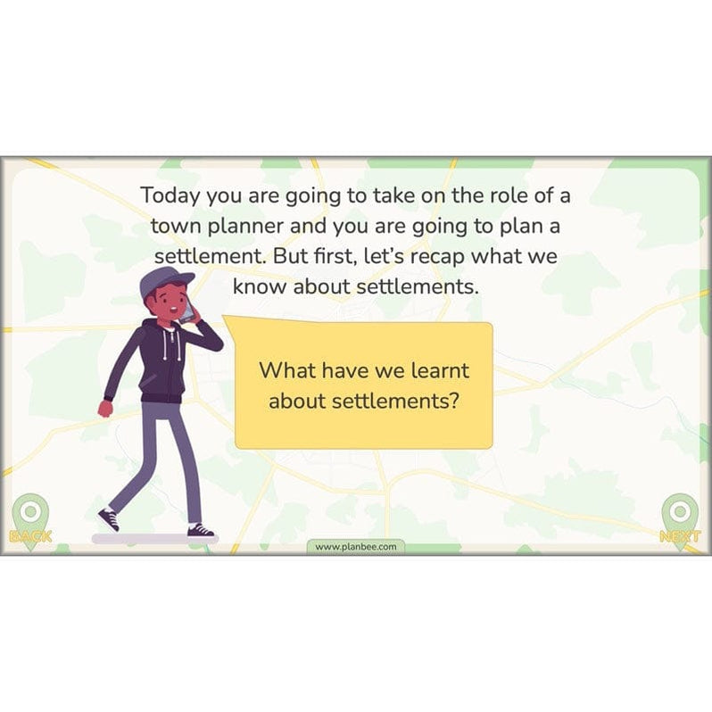 Settlements KS2 Geography Lessons for Year 3/4 by PlanBee