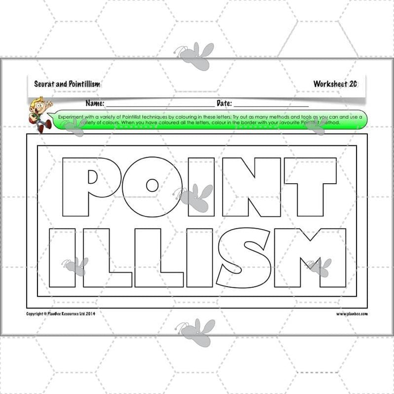 Seurat and Pointillism KS2 Lesson Plans and Art Projects — PlanBee