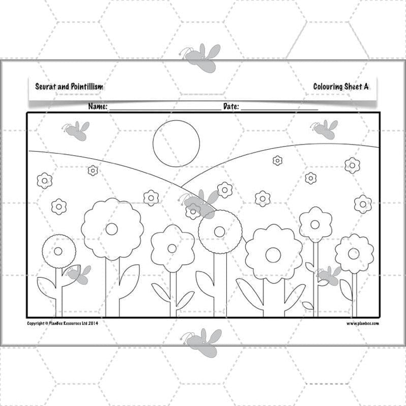 Seurat and Pointillism KS2 Lesson Plans and Art Projects — PlanBee