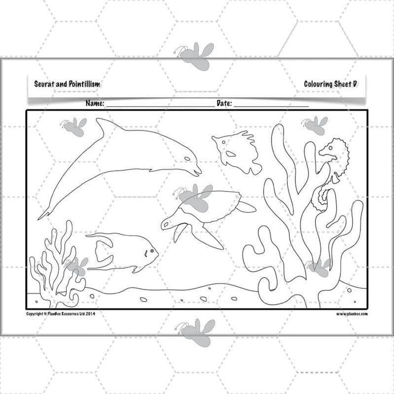 Seurat and Pointillism KS2 Lesson Plans and Art Projects — PlanBee