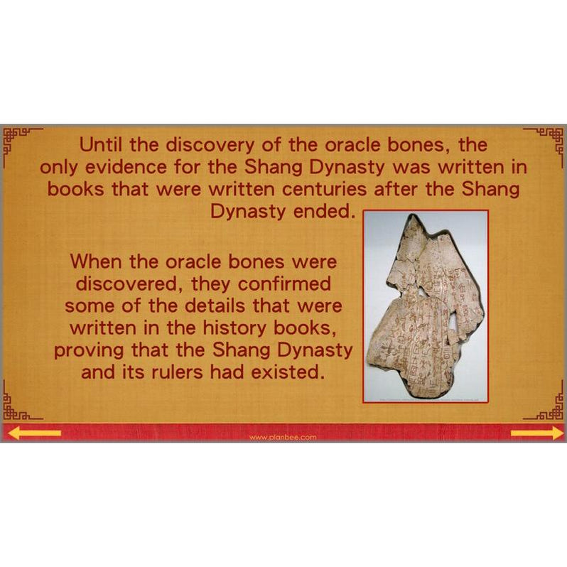 Shang Dynasty KS2 Lesson Pack for Year 5 & 6 by PlanBee