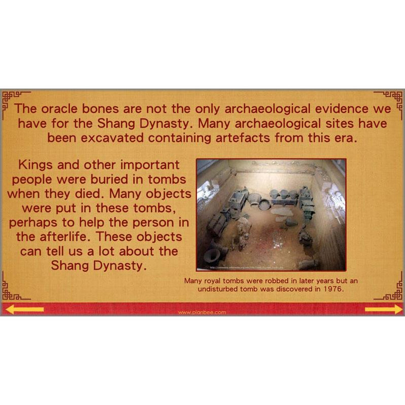 Shang Dynasty KS2 Lesson Pack for Year 5 & 6 by PlanBee