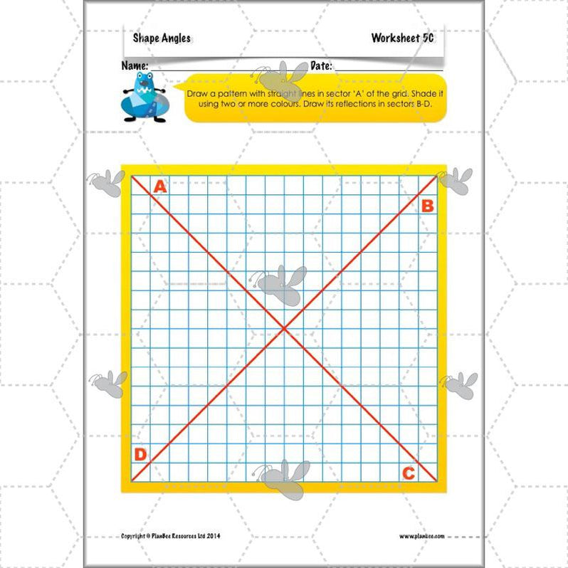 Shape Angles Year 4 Shape Properties Lessons by PlanBee