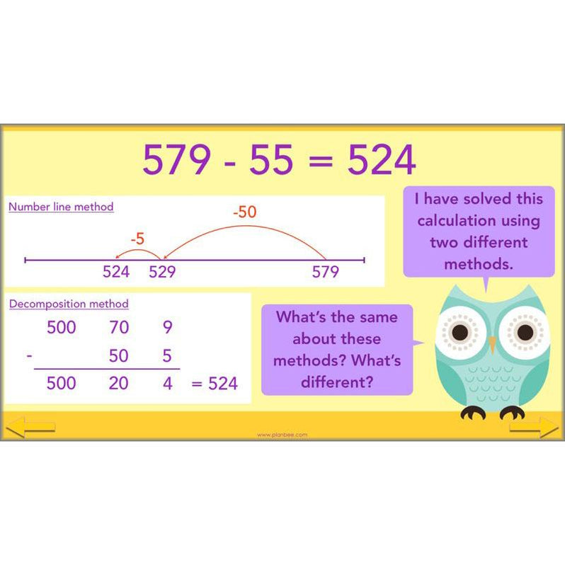 Solving Subtraction: KS2 Maths Lesson Resources for Year 3 — PlanBee