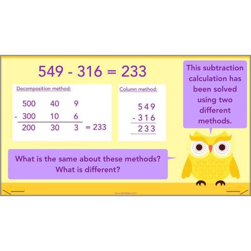 Solving Subtraction: KS2 Maths Lesson Resources for Year 3 — PlanBee
