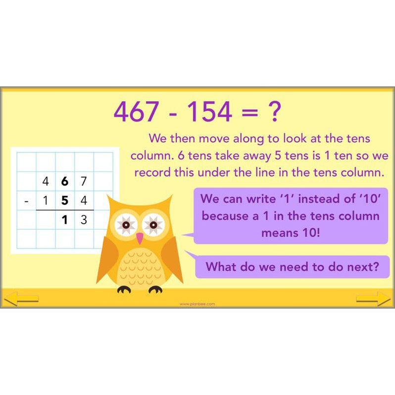 Solving Subtraction: KS2 Maths Lesson Resources for Year 3 — PlanBee