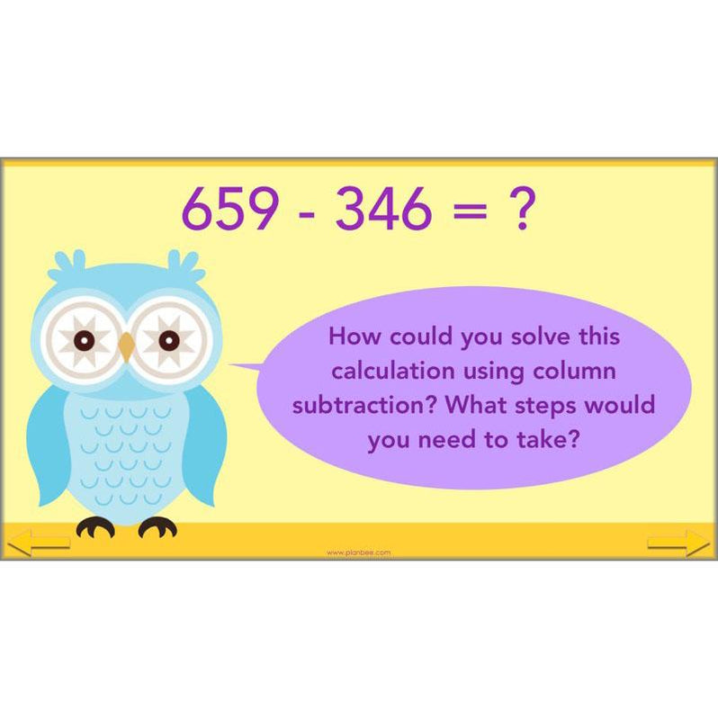 Solving Subtraction: KS2 Maths Lesson Resources for Year 3 — PlanBee