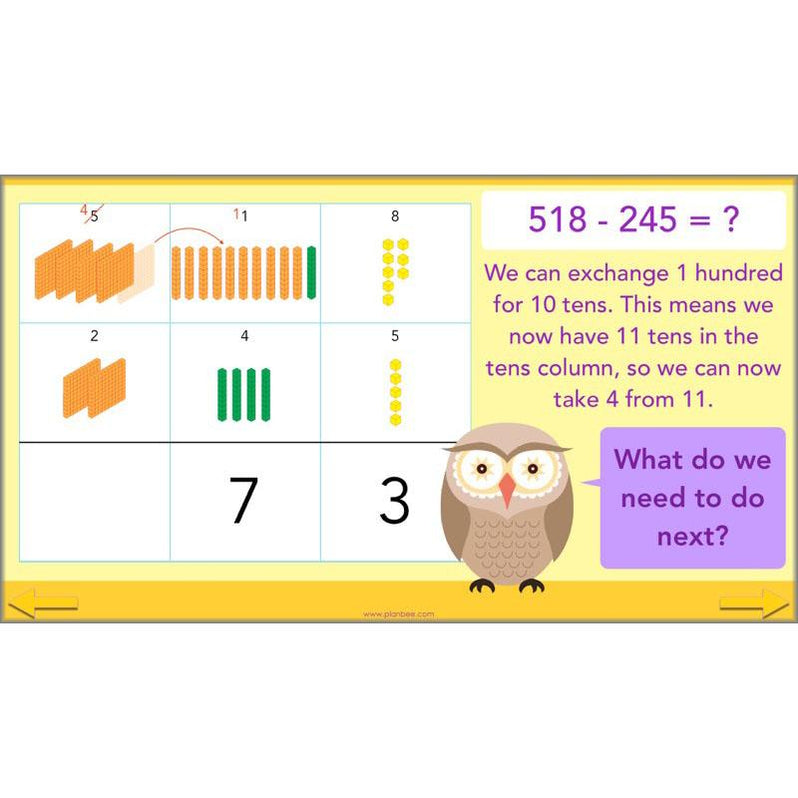 Solving Subtraction: KS2 Maths Lesson Resources for Year 3 — PlanBee