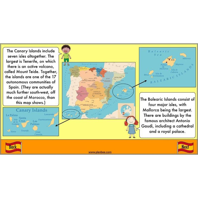 Catalonia and Spain KS2 Geography Lessons by PlanBee