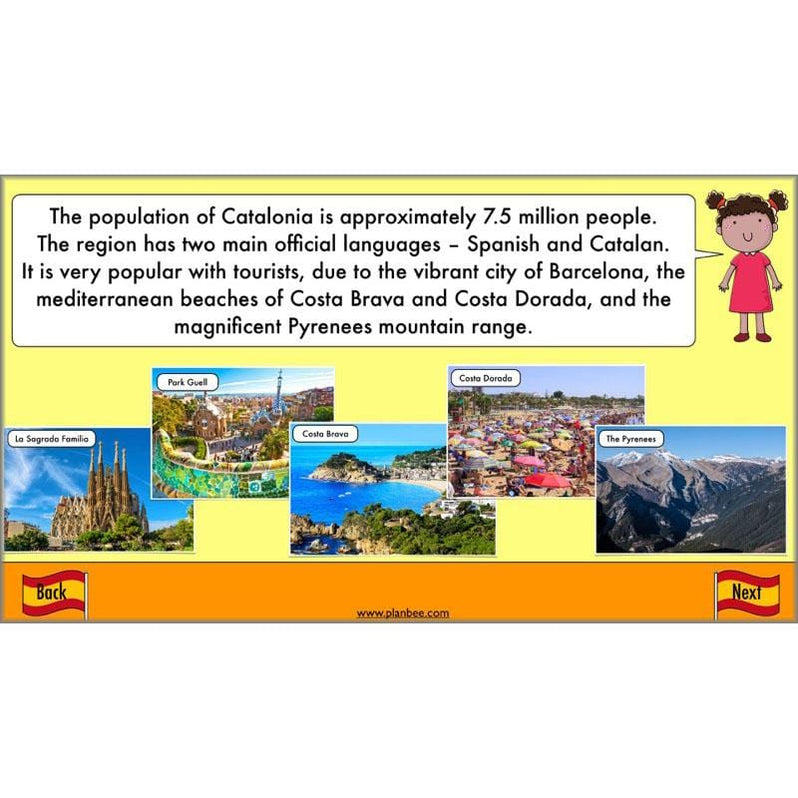 Catalonia and Spain KS2 Geography Lessons by PlanBee