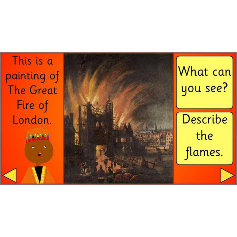 Great Fire of London Art Ideas | PlanBee KS1 Art Lesson
