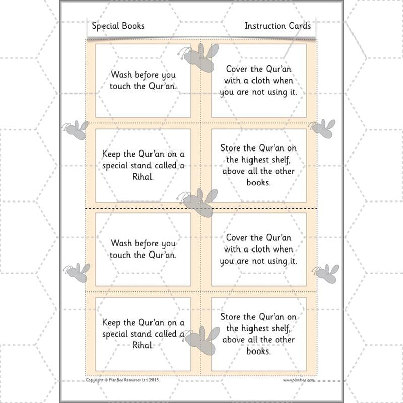 Exploring Special Books KS1 RE lesson pack by PlanBee