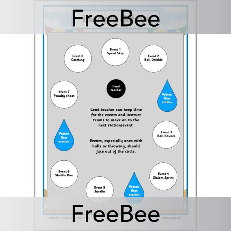 FREE Sports Day Activities Ideas Pack by PlanBee