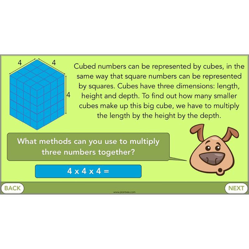 Square Numbers, Cube Numbers and Factor Pairs | KS2 Year 5 — PlanBee