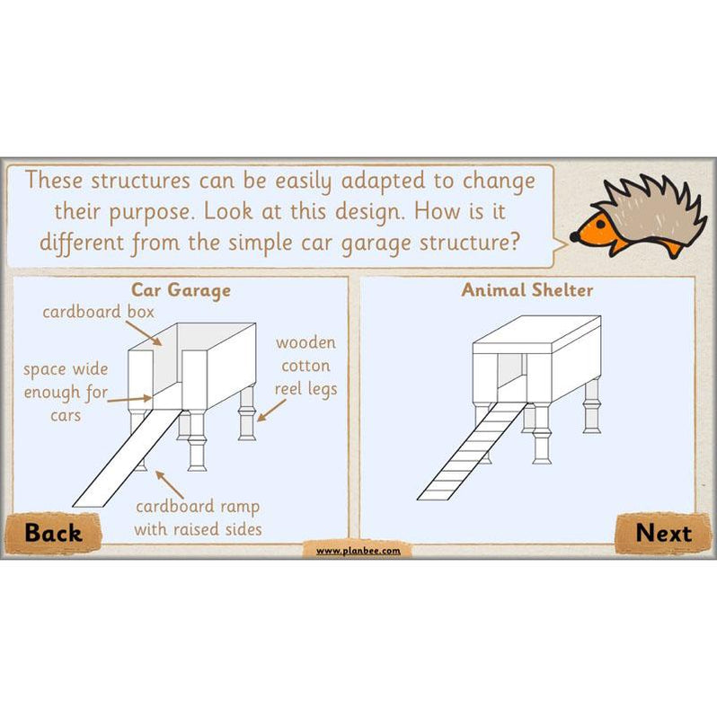 Stable Structures KS1 DT Lessons by PlanBee