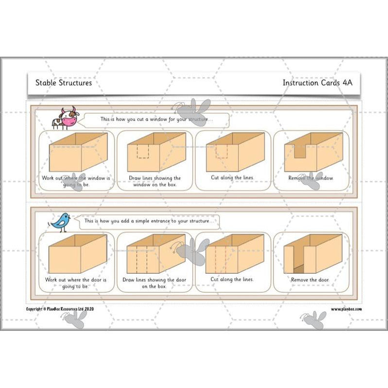 Stable Structures KS1 DT Lessons by PlanBee