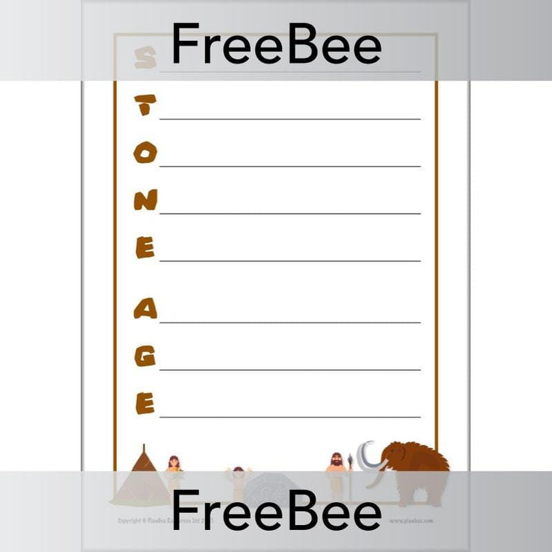 Downloadable Stone Age Teaching Resources by PlanBee