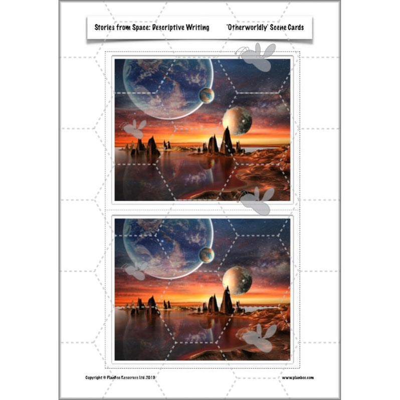 Descriptive Writing Lesson Plans | Stories from Space KS2 — PlanBee