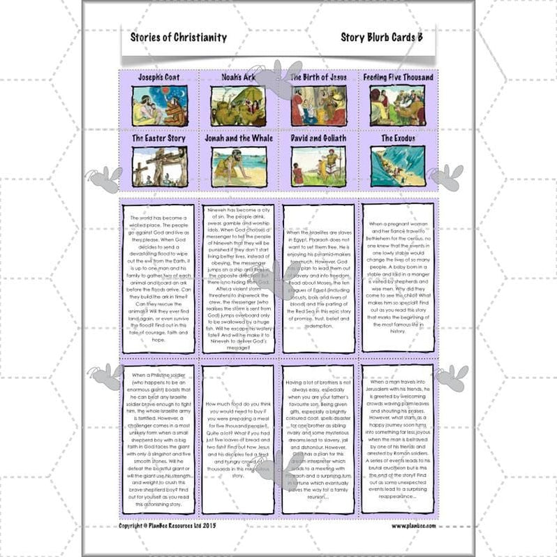 Stories of Christianity - Bible Stories for KS2 by PlanBee