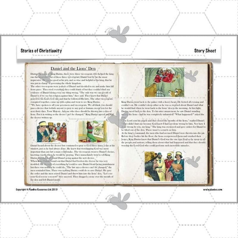 Stories of Christianity - Bible Stories for KS2 by PlanBee