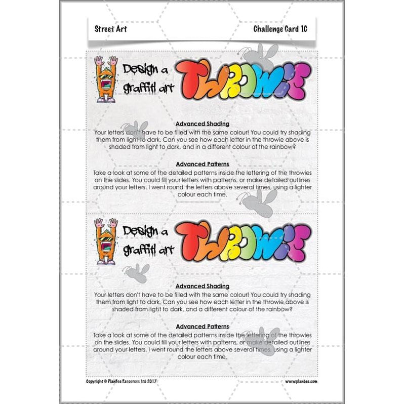 Graffiti Art KS2 Planning | Street Art Lessons by PlanBee