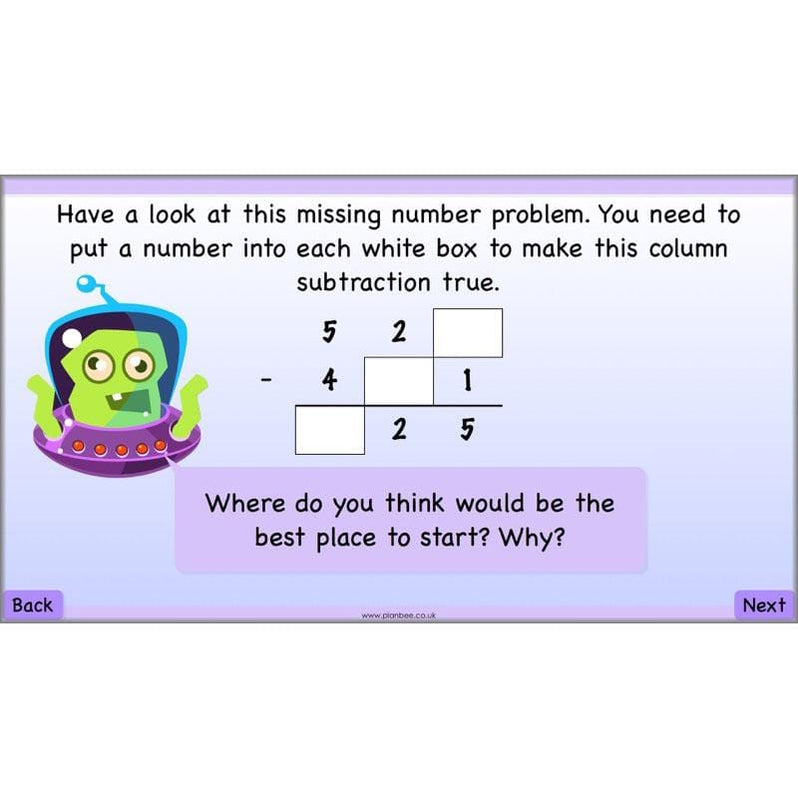 Subtraction Methods Year 5 Maths Lessons by PlanBee