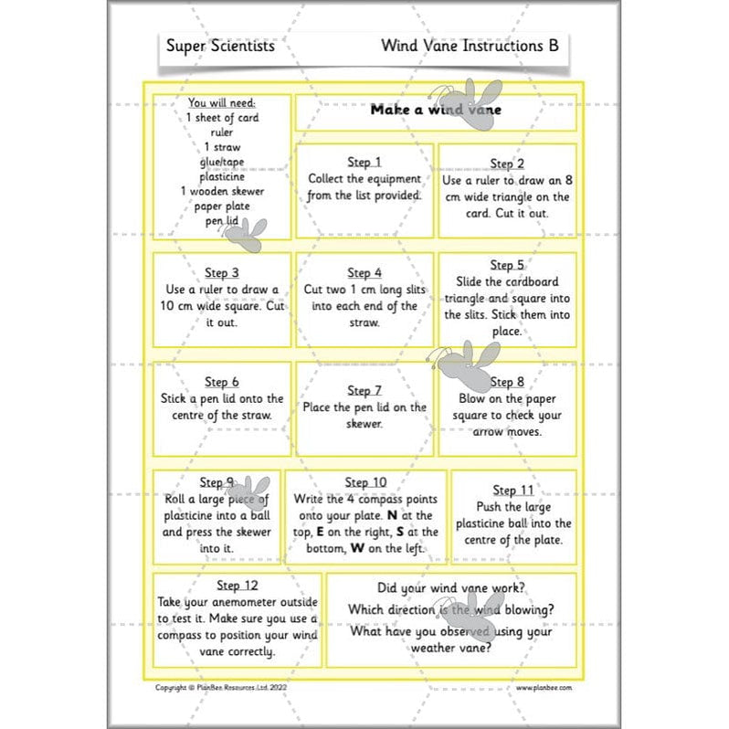 Super Scientists Year 2 Working Scientifically | PlanBee